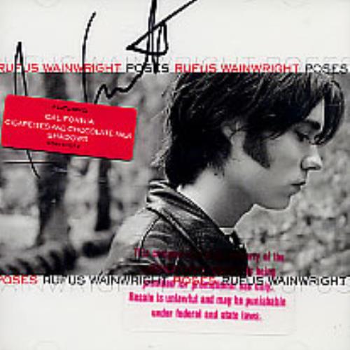 Rufus Wainwright Poses US CD album (CDLP) (267389)