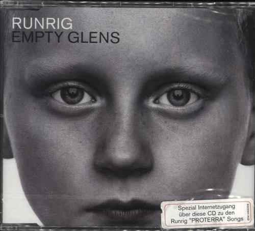 Runrig Empty Glens - Sealed German CD single (CD5 / 5") (255430)