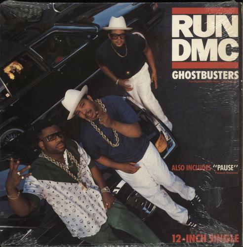 Run DMC Ghostbusters UK 12" vinyl single (12 inch record / Maxi-single) (711240)