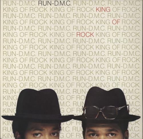 Run DMC Rock The House UK vinyl LP album (LP record) (117078)