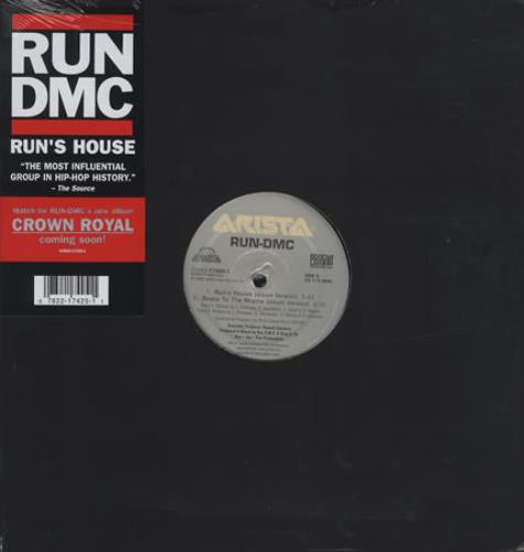 Run DMC Run's House US 12" vinyl single (12 inch record / Maxi-single ...