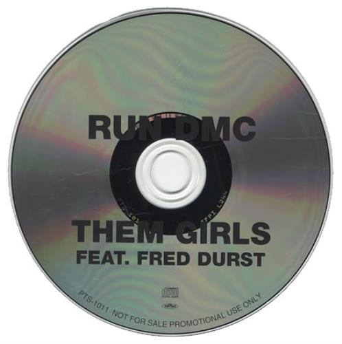 Run DMC Them Girls Japanese Promo CD single (CD5 / 5") (217553)