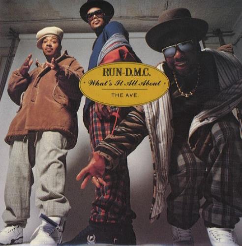 Run DMC What's It All About UK 7" vinyl single (7 inch record / 45 ...