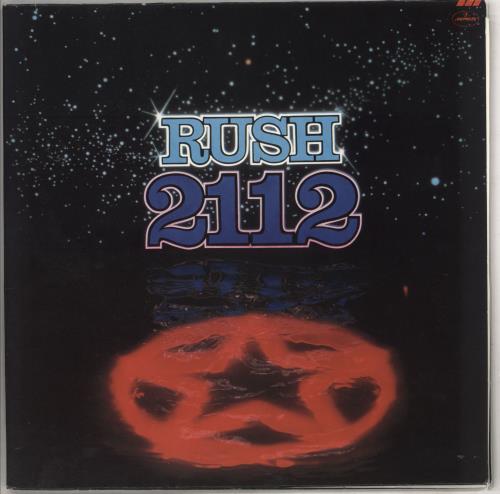 Rush 2112 (Twenty One Twelve) Dutch vinyl LP album (LP record) (526733)