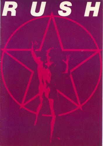 Rush 2112 Tour - EX UK tour programme (597036) TOUR PROGRAMME