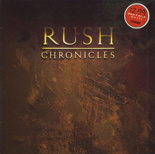 Rush Chronicles - Store Price Stickered - EX UK 3-LP vinyl record set ...