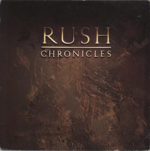 Rush Chronicles - VG UK 3-LP vinyl record set (Triple LP Album) (783438)