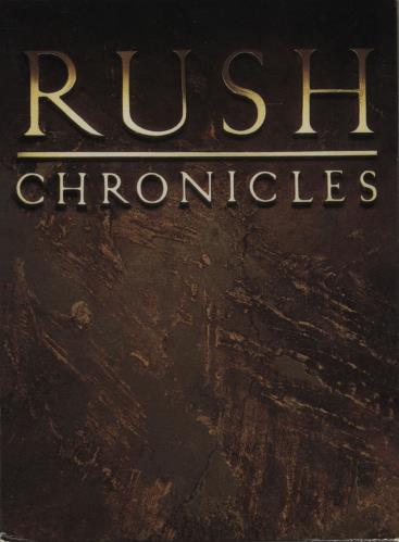 Rush Chronicles US 3-disc CD/DVD Set (532782)