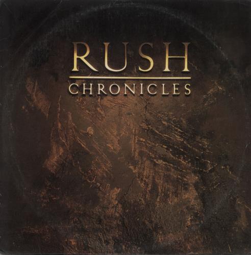 Rush Chronicles Brazilian 3-LP vinyl record set (Triple LP Album) (798502)