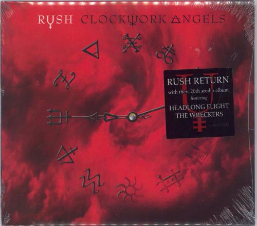 Rush Clockwork Angels - Sealed US CD album (CDLP) (797672)