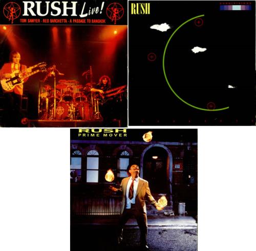 Rush Collection of 4 x 12" Vinyl Singles UK 12" vinyl single (12 inch ...