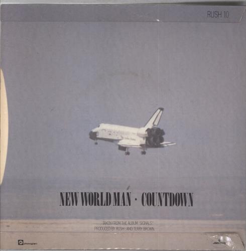 Rush Countdown - Picture Label + Glossy P/S UK 7" vinyl single (7 inch ...