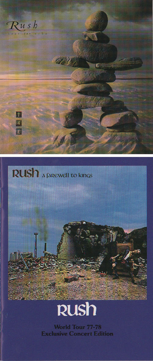 Rush Different Stages Live Japanese Promo 3-CD album set (Triple CD ...