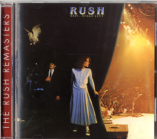 Rush Exit... Stage Left German CD album (CDLP) (621994)