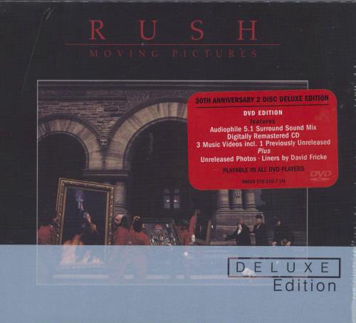 Rush Moving Pictures - Deluxe Edition US CD album (CDLP) (810468)