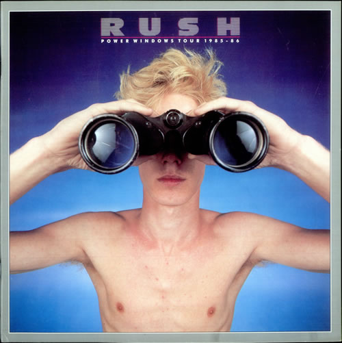 Rush Power Windows Tour 1985-86 US tour programme (105279) TOUR PROGRAMME