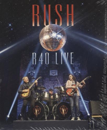 Rush R40 Live + Blu-Ray - Sealed UK 3-disc CD/DVD Set (799343)