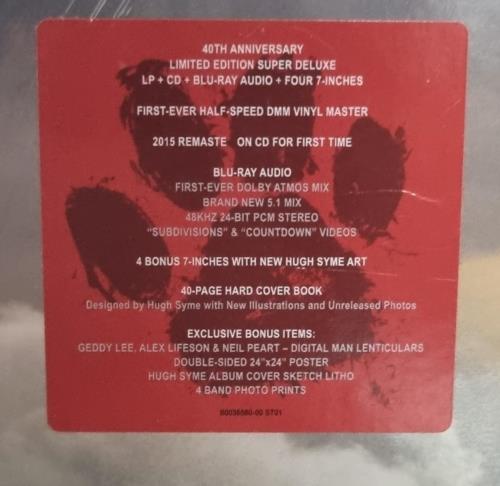 Rush Signals - 40th Anniversary Edition UK box set (812530)