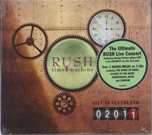 Rush Time Machine 2011: Live In Cleveland - Sealed US 2 CD album set ...