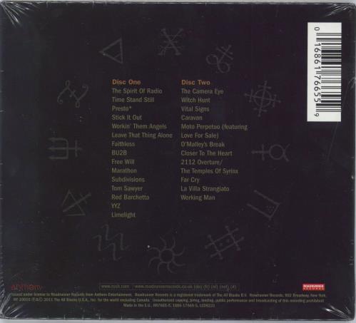 Rush Time Machine 2011: Live In Cleveland - Sealed US 2 CD album set ...