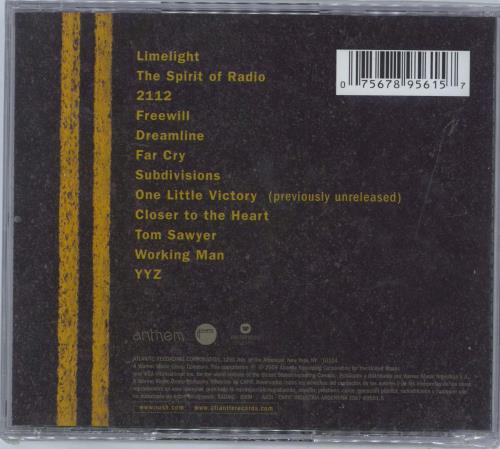 Rush Working Men - Sealed Argentinean CD album (CDLP) (797677)