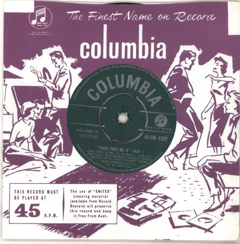 Russ Conway Piano Pops No. 9 UK 7" vinyl single (7 inch record / 45 ...