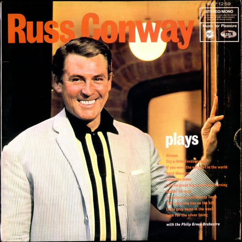 Russ Conway Plays UK vinyl LP album (LP record) (512419)