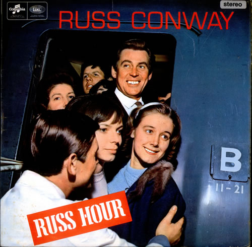 Russ Conway Russ Hour UK vinyl LP album (LP record) (512423)
