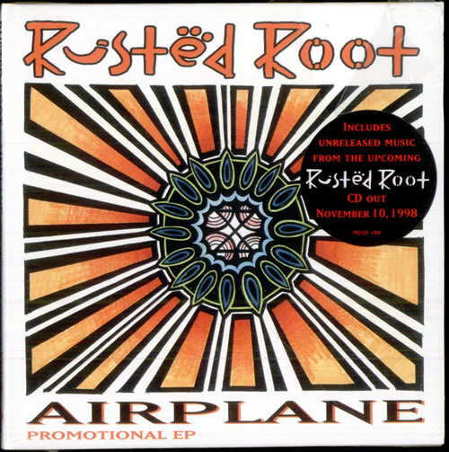 Rusted Root Airplane Promotional EP US Promo CD single (CD5 / 5") (515162)