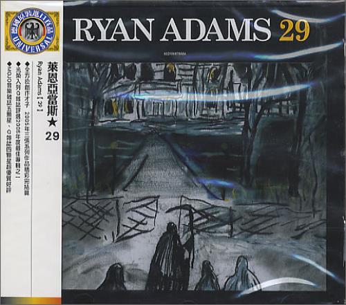 Ryan Adams 29 Taiwanese CD album (CDLP) (364958)