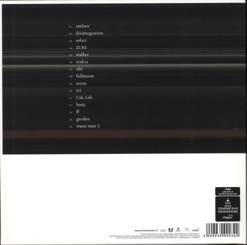 Ryuichi Sakamoto Async - 180gm French 2-LP vinyl record set (Double LP Album) (706274)