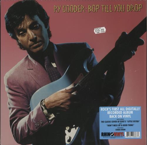 Ry Cooder Bop Till You Drop - 180gm US vinyl LP album (LP record) (804293)