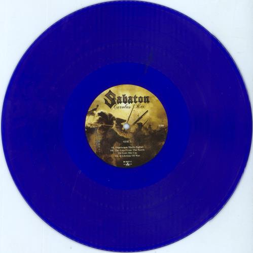 Sabaton Carolus Rex - Blue Vinyl German 2-LP vinyl record set (Double ...