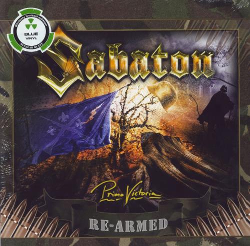 Sabaton Primo Victoria Re-Armed - Blue Vinyl - Sealed German vinyl LP ...