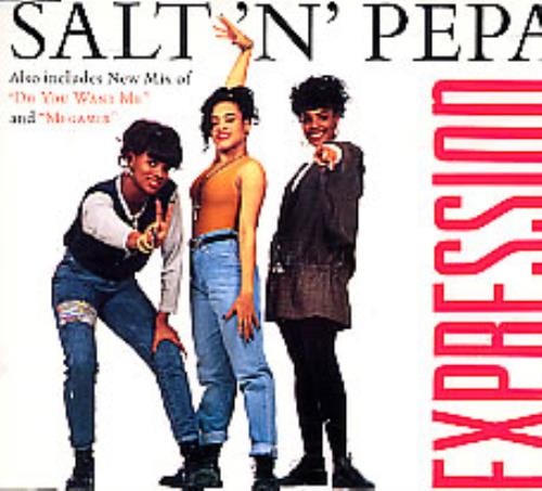 Salt N Pepa Expression UK CD single (CD5 / 5") (102482)