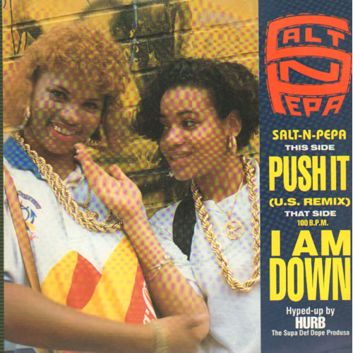 Salt N Pepa Push It UK 7" vinyl single (7 inch record / 45) (226293)