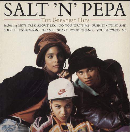 Salt N Pepa The Greatest Hits UK vinyl LP album (LP record) (458412)