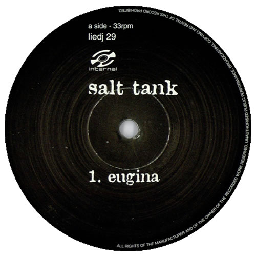 Salt Tank Eugina UK Promo 12" vinyl single (12 inch record / Maxi ...