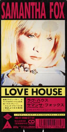 Samantha Fox Love House Japanese 3" CD single (CD3) (118427)