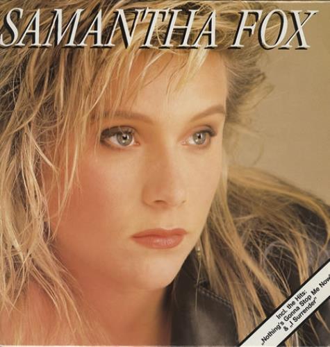 Samantha Fox Samantha Fox German vinyl LP album (LP record) (347350)