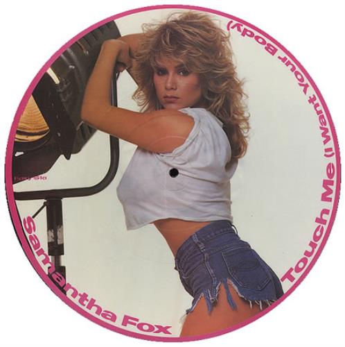 Samantha Fox Touch Me UK 12" vinyl picture disc 12inch picture disc ...