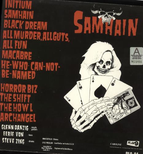 Samhain Initium - 3rd US vinyl LP album (LP record) (573525)