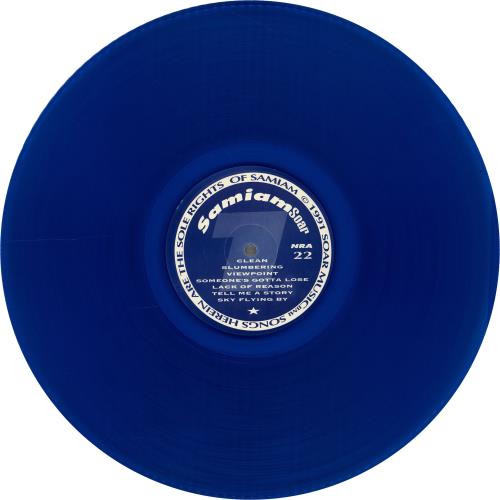 Samiam Soar - Blue vinyl US vinyl LP album (LP record) (704802)