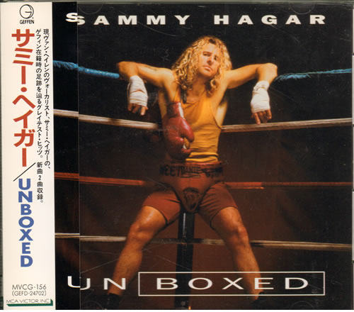 Sammy Hagar Unboxed Japanese Promo CD album (CDLP) (639731)