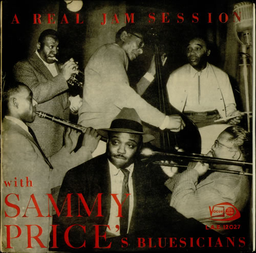 Sammy Price A Real Jam Session UK vinyl LP album (LP record) (549527)