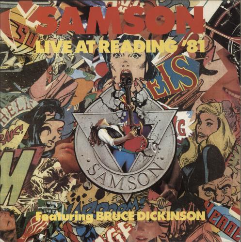 Samson Live At Reading '81 UK vinyl LP album (LP record) (252783)