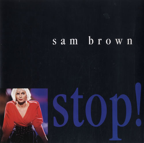 Sam Brown Stop! UK 7" vinyl single (7 inch record / 45) (565486)