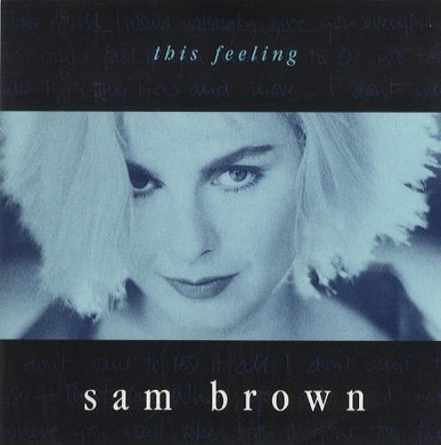 Sam Brown This Feeling UK 7" vinyl single (7 inch record / 45) (106661)