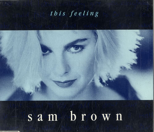 Sam Brown This Feeling UK CD single (CD5 / 5") (61253)