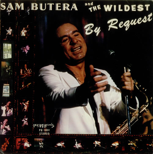 Sam Butera By Request - Autographed US vinyl LP album (LP record) (548188)